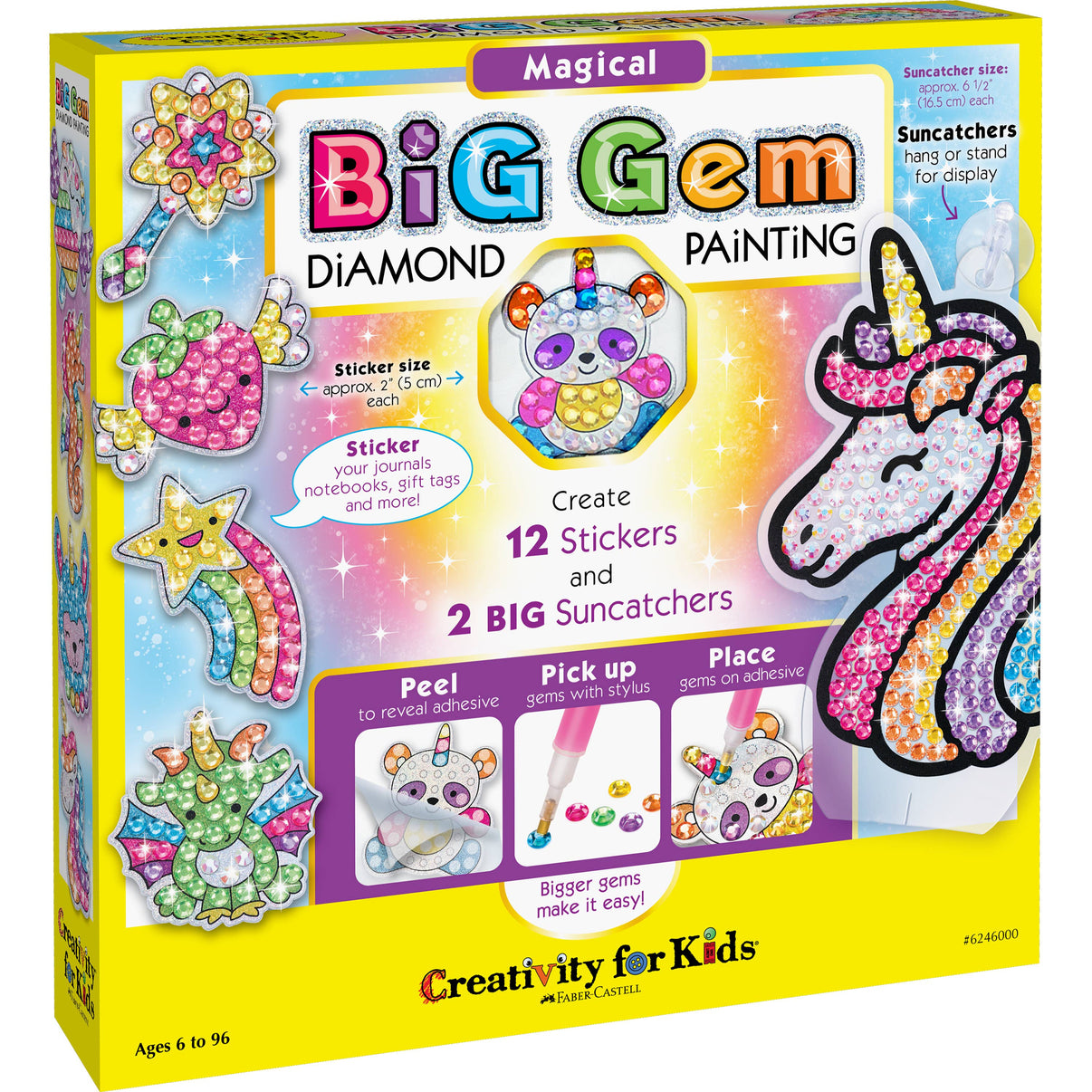 Creativity for Kids - Big Gem Diamond Painting – Magical DIY Craft for ...