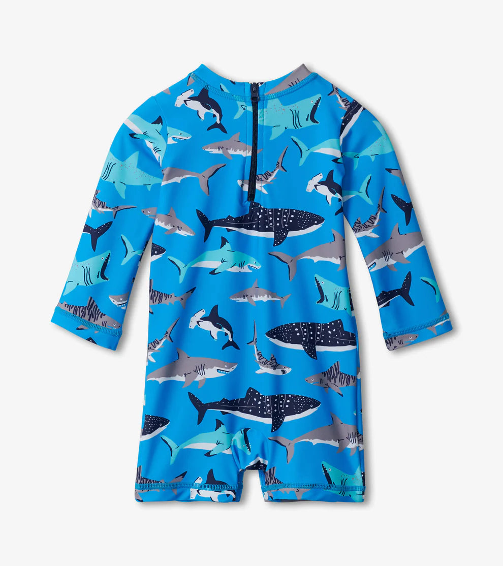 Hatley - Baby Shark School One-Piece Rashguard – Little Treasures Kids