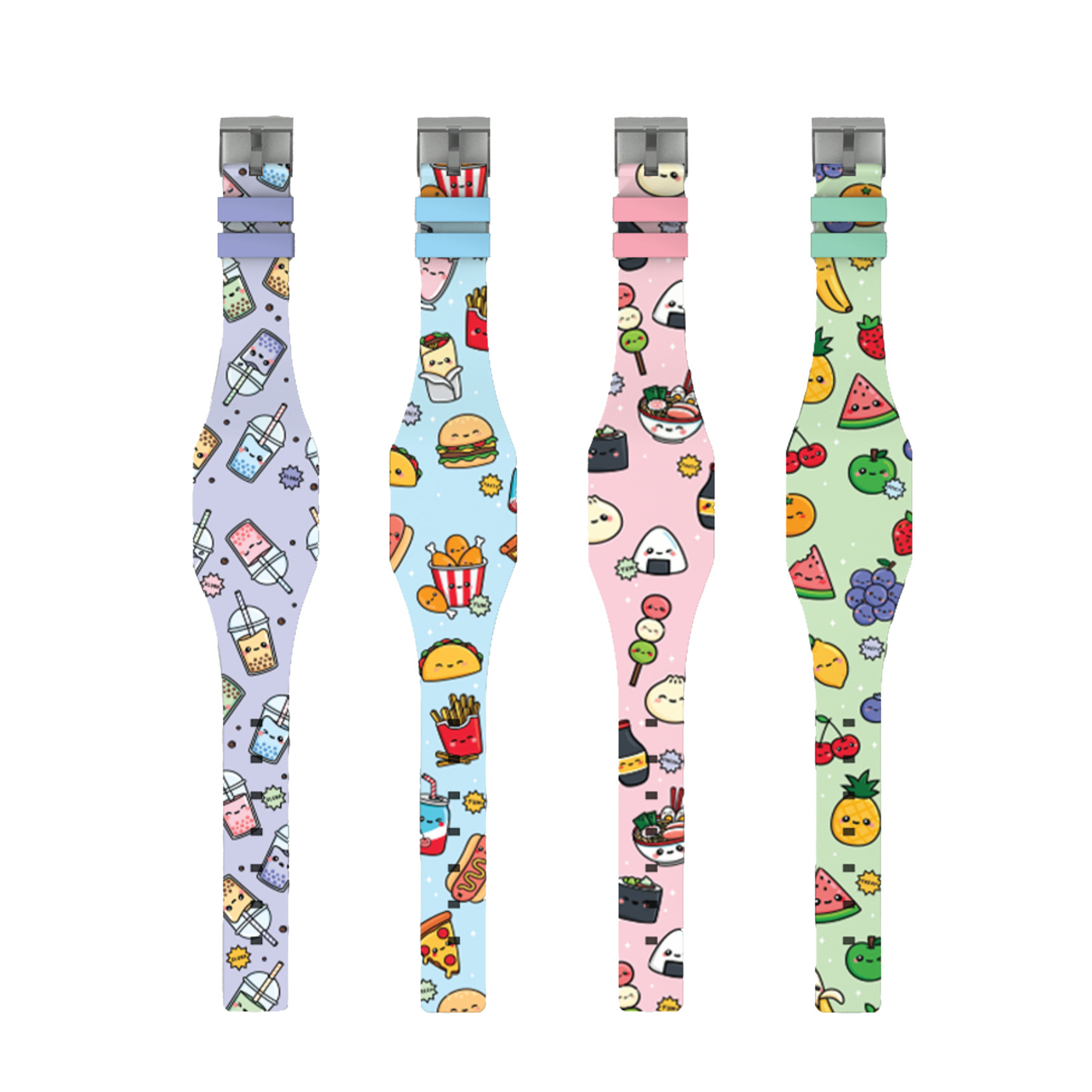 Puckator - Foodiemals Silicone Digital Watch – Little Treasures Kids